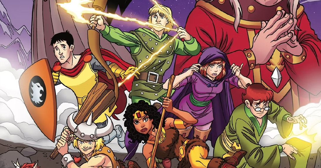 🕹️Los dibujos animados de la década de 1980 de Dungeons & Dragons ...